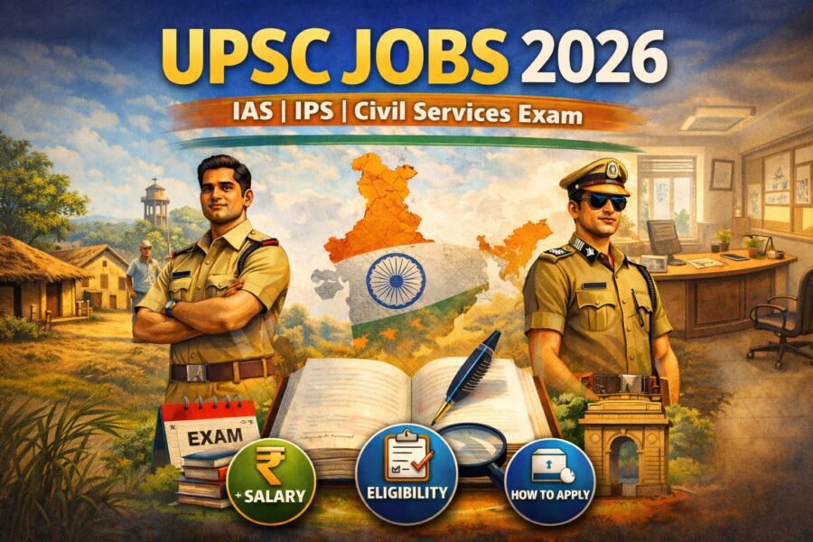 UPSC Jobs 2026 – IAS, IPS Salary, Eligibility & How to Apply - Studyveer